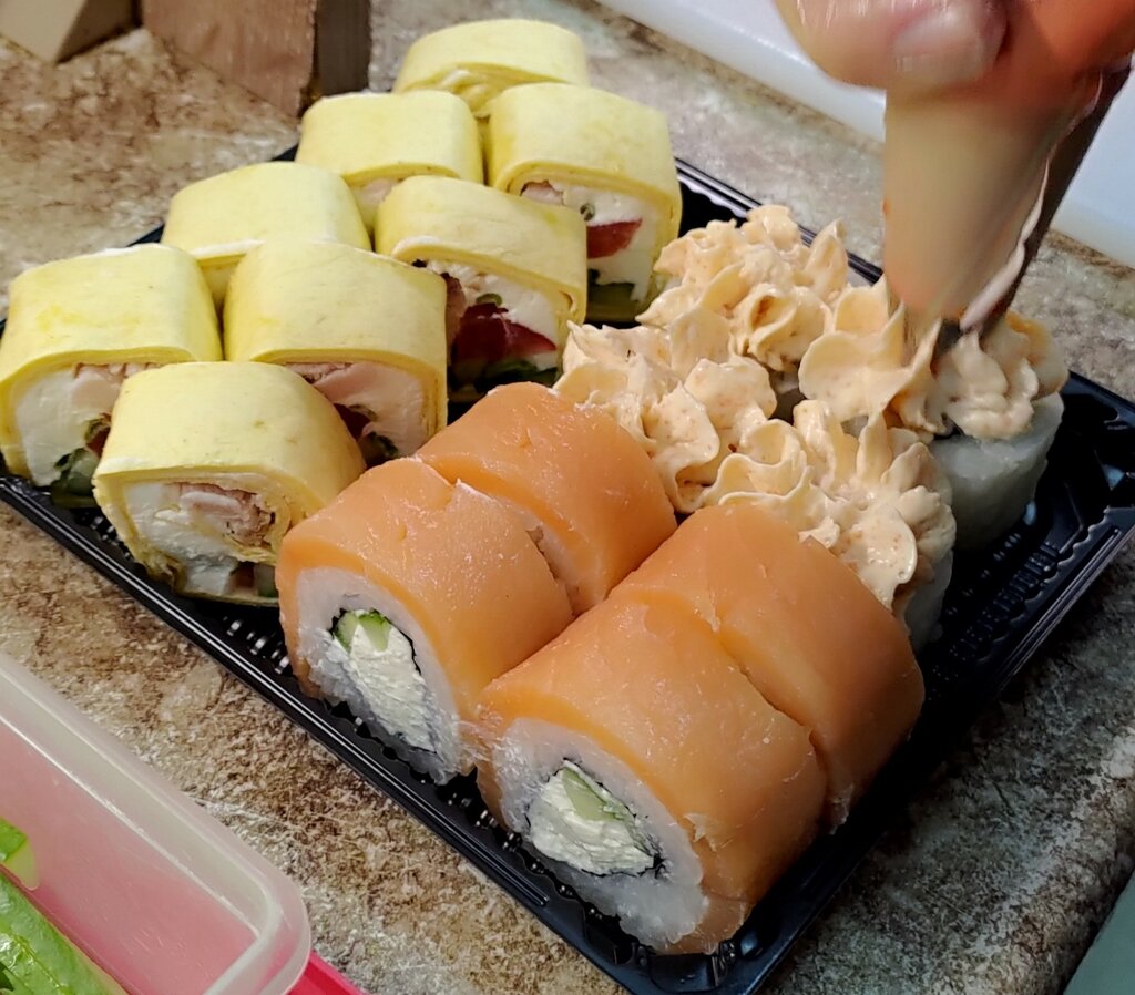 Suşi restoranı Sushi Club, Novosibirskaya oblastı, foto