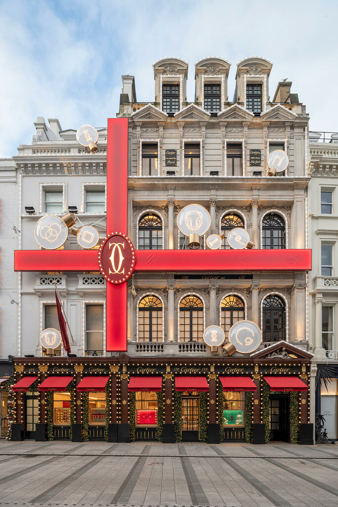 Kozmetik ve parfümeri mağazaları Cartier, Londra, foto