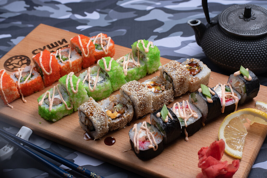 Suşi restoranı Sushi Master, Almatı, foto