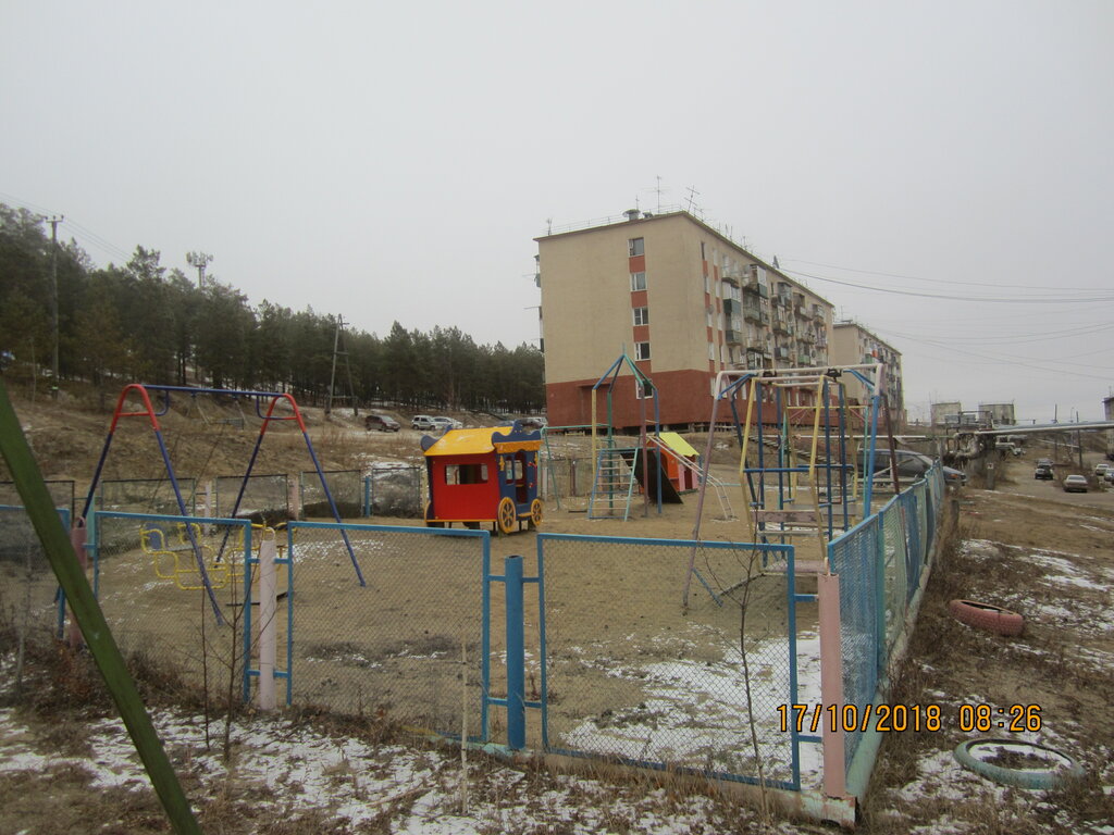 Oyun alanı Playground, Yakutsk, foto