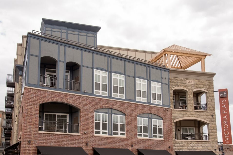 Emlak ofisi Victoria Flats Apartments, Minnesota Eyaleti, foto