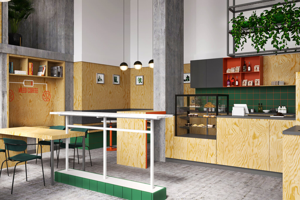 Kahve dükkanları Volya, Moskova, foto