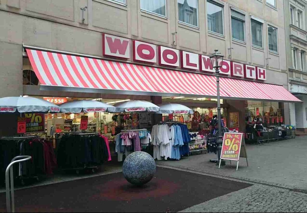 Büyük mağazalar Woolworth, Kulmbach, foto
