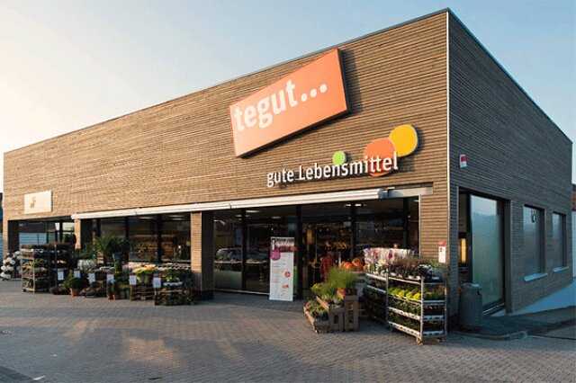 Süpermarket Tegut... gute Lebensmittel, Hesse, foto