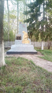 Павшим воинам (Omsk Region, Nizhneomskiy rayon, selo Smirnovka), anıt, heykel  Omskaya oblastından