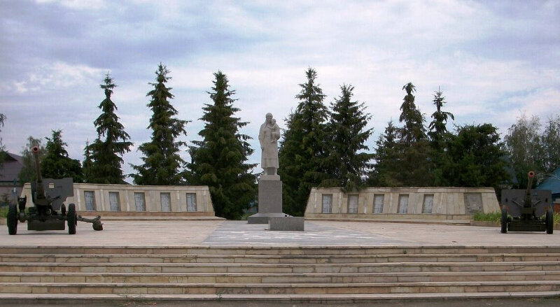 Anıt, heykel Мемориал Родина мать, Saratovskaya oblastı, foto