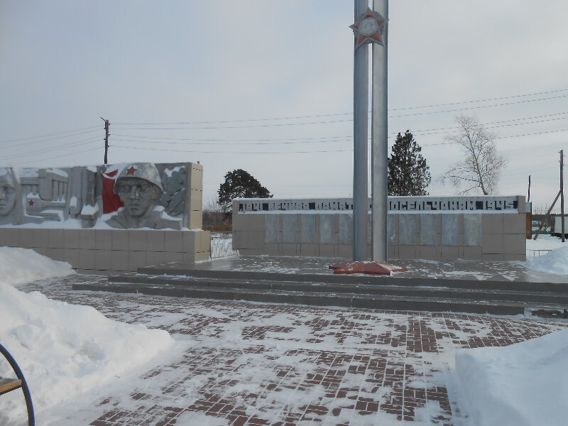 Anıt, heykel Погибшим в годы Великой Отечественной войны, , foto