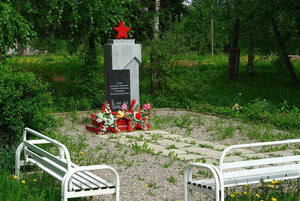 Обелиск (Vologda Region, Sheksninskiy rayon, selskoye poseleniye Ugolskoye, derevnya Mititsyno), anıt, heykel  Vologodskaya oblastından