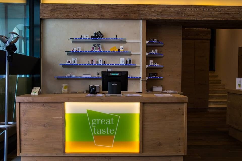 Tütün, sigara mağazaları Dampfershop Great Taste, Tirol, foto