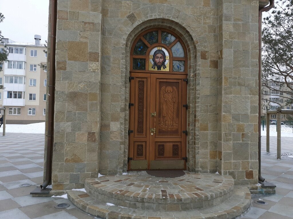 Şapel, haç anıtı Часовня иконы Божией Матери В скорбех и печалех Утешение, Kemerovo, foto