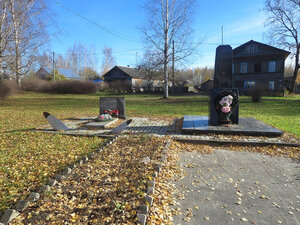 Лётчикам (Vologda Region, Kaduyskiy munitsipalny okrug, selo Nikolskoye, Sadovaya ulitsa), anıt, heykel  Vologodskaya oblastından