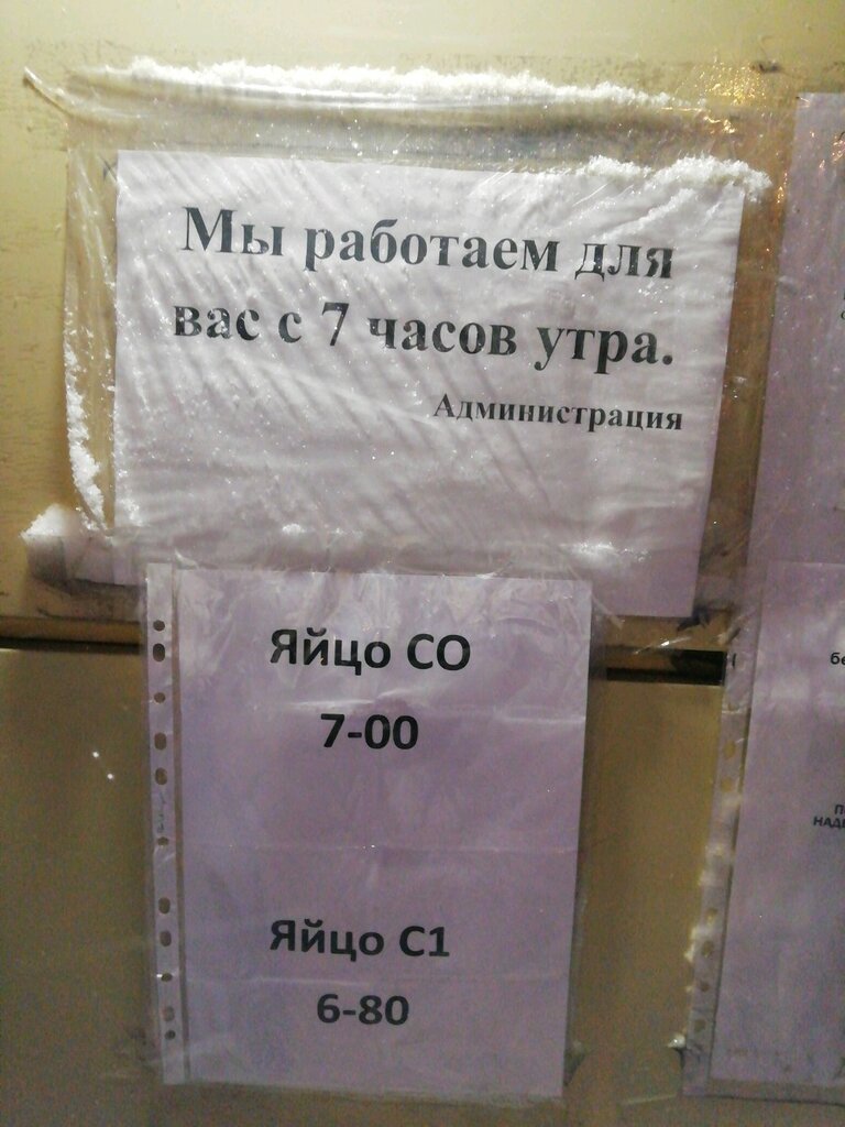 Kanatlı hayvan ürünleri ve yumurta Yaytso i myaso ptitsy, Barnaul, foto