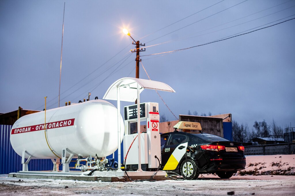 Otogaz dolum istasyonu Autogaz24, Saint‑Petersburg, foto