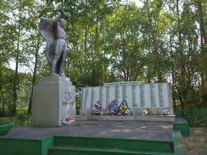 Солдат (Tyumen Region, Kazanskiy rayon, poselok Bolshaya Chencher), anıt, heykel  Tümen (Tiumenskaya) oblastından
