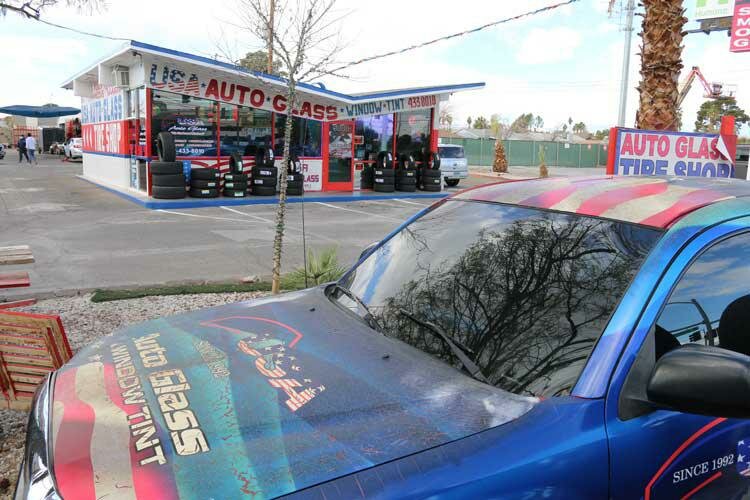Araç camlarının renklendirilmesi USA Auto Glass, Nevada Eyaleti, foto