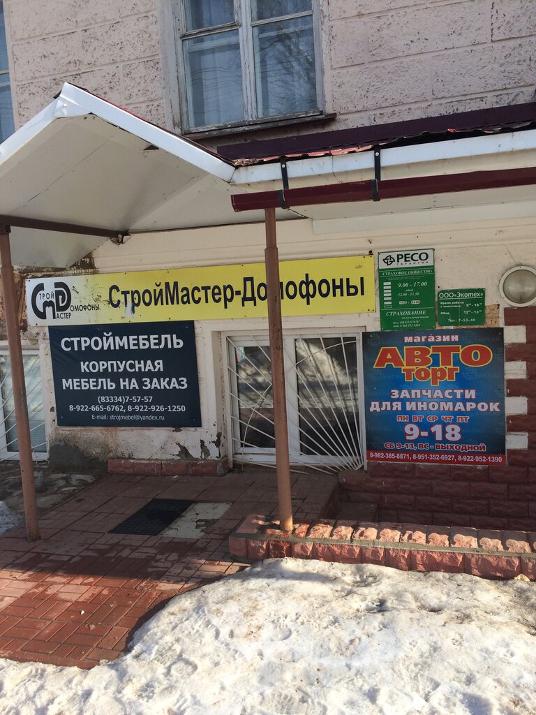 Görüntülü diafonlar Stroy Master Domofony, Vyatskie Polyani, foto