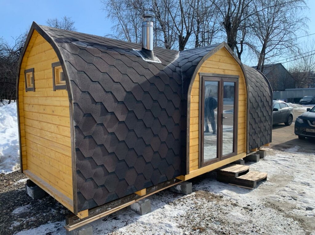 Hamam ve sauna inşaatı Viking, Moskova, foto