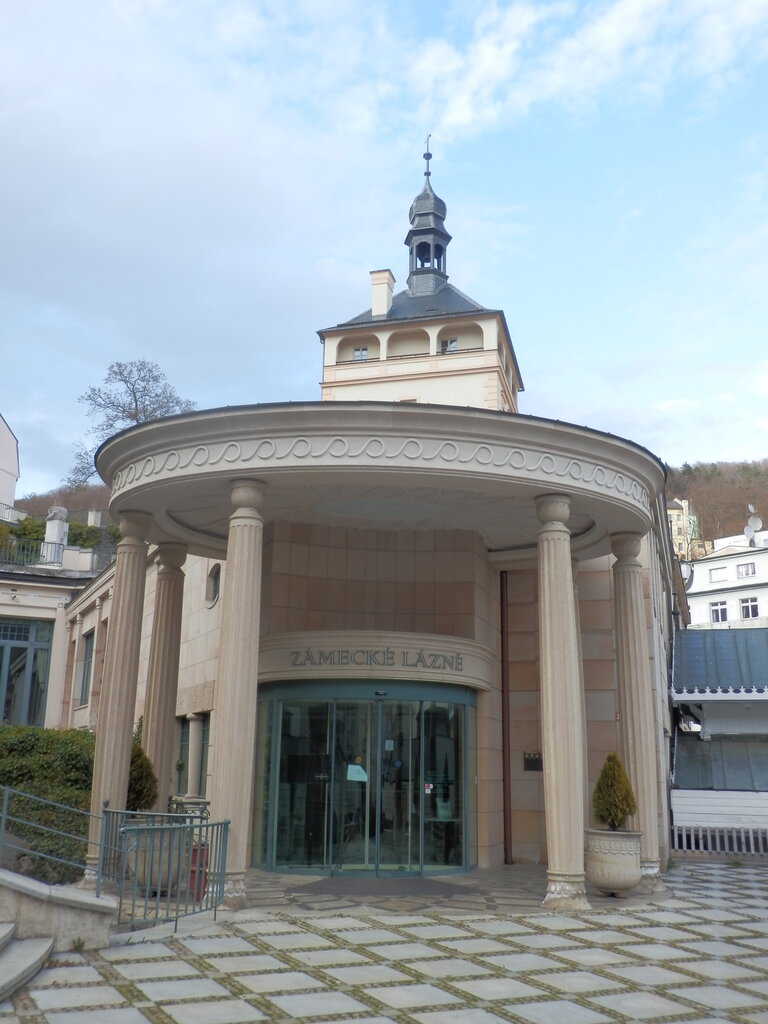 Turistik yerler Zámecké kolonáda, Karlovy Vary, foto