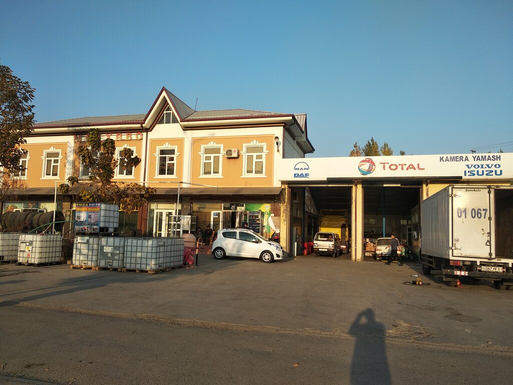 Express yağ değişim noktası Total, Nemengan, foto