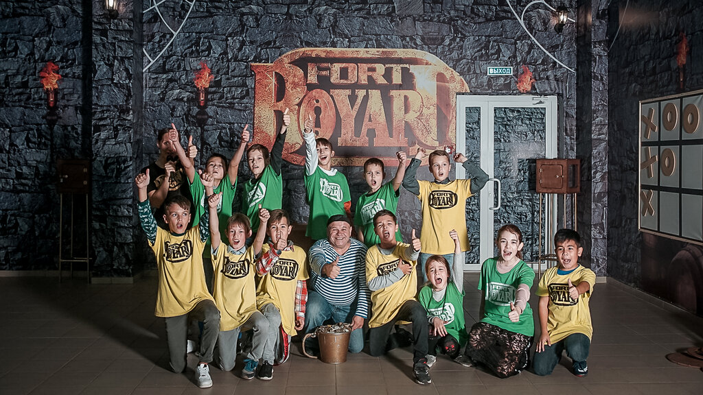Çocuklar için kutlama organizasyonları Fort Boyard, Samara, foto