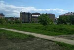 Футбольное поле (Krasnodar City District, posyolok Rossiyskiy), spor alanı  Krasnodar'dan