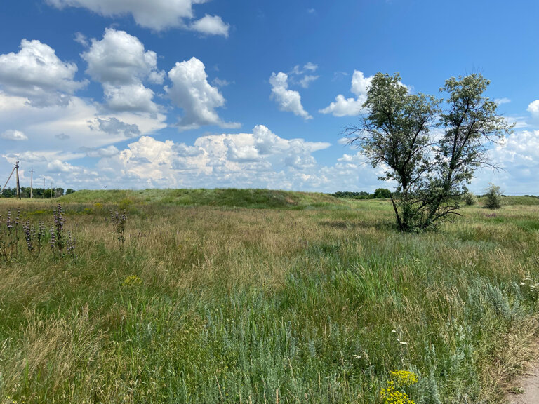 Turistik yerler Остатки Никитинской крепости, Zaporoje Bölgesi, foto