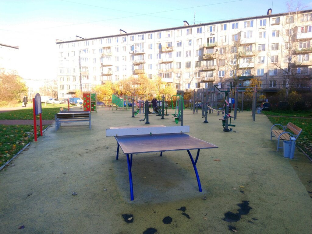 Spor alanı Спортплощадка, Saint‑Petersburg, foto