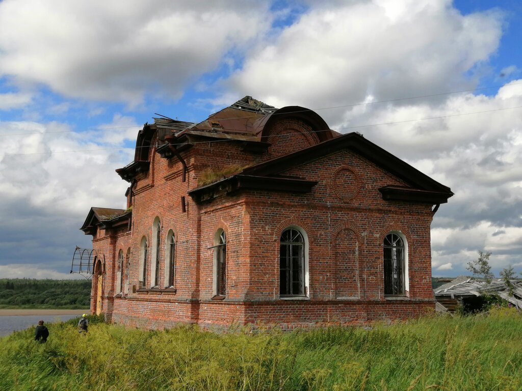 Ortodoks kiliseleri Tserkov Sreteniya Gospodnya V Soyale, Arhangelskaya oblastı, foto