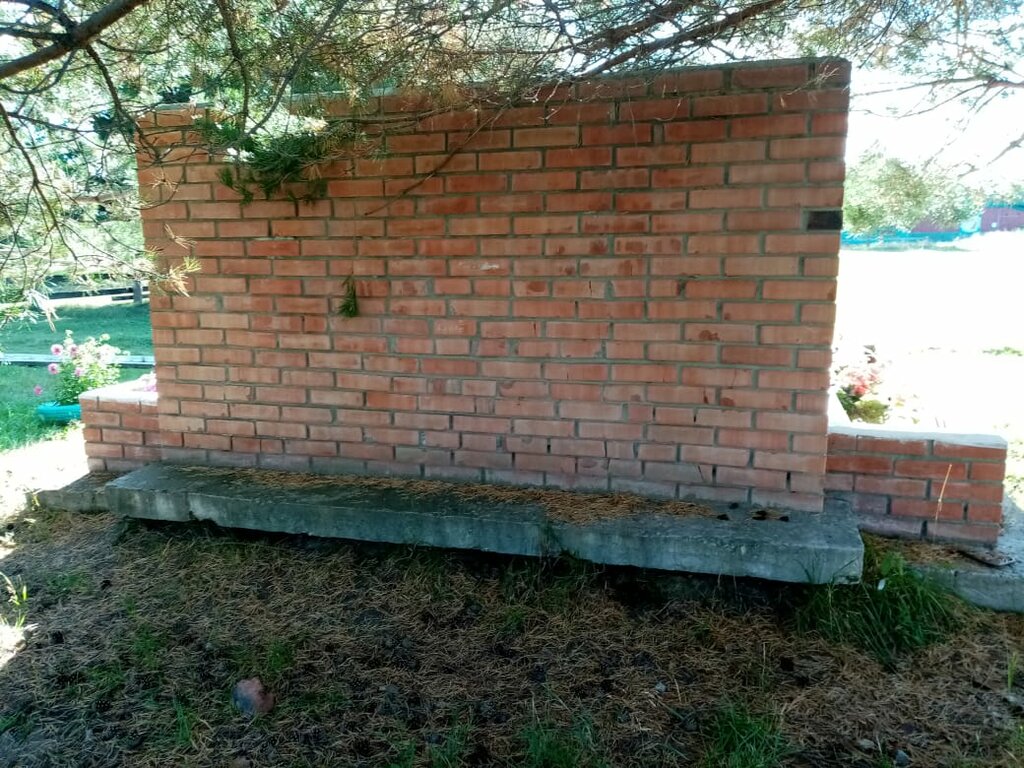 Anıt, heykel Участникам Великой Отечественной войны, Omskaya oblastı, foto