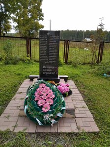 Воинам Великой Отечественной войны 1941-1945 гг. (Novosibirsk Region, Toguchinskiy rayon, derevnya Dolgovo), anıt, heykel  Novosibirskaya oblastından