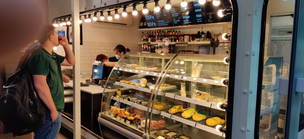 Kahve dükkanları Cofix, Moskova, foto