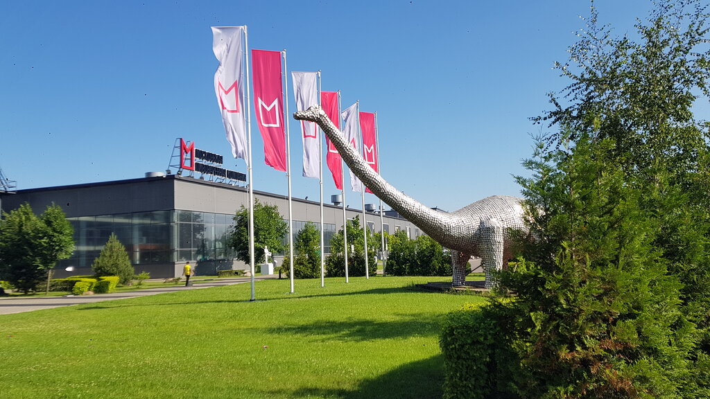 Dekorasyon ve süsleme, onur panosu Динозавр, Mytişçi, foto