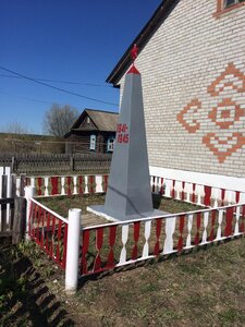 Обелиск воинам-землякам, погибшим в годы Великой Отечественной войны (Republic of Mordovia, 89K-205-09), anıt, heykel  Mordovya'dan