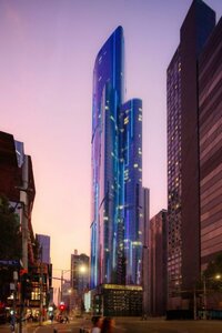 Scape Living at Aurora (Victoria, Melbourne, Latrobe Street), otel  Melbourne'den