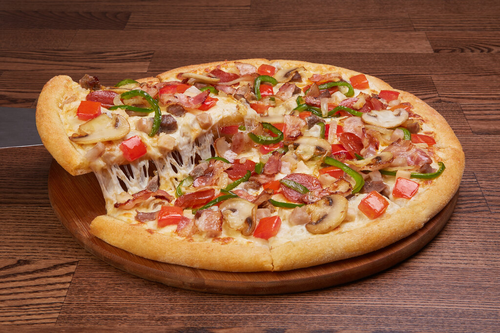 Pizzacılar Domino picca, Moskova, foto