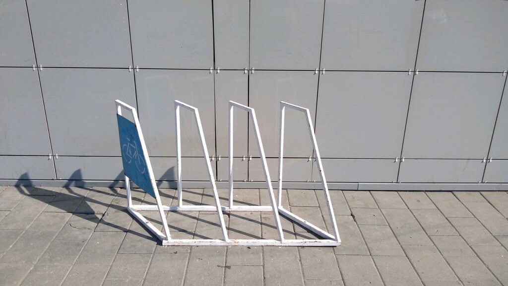 Bisiklet park yerleri Bicycle parking, Omsk, foto