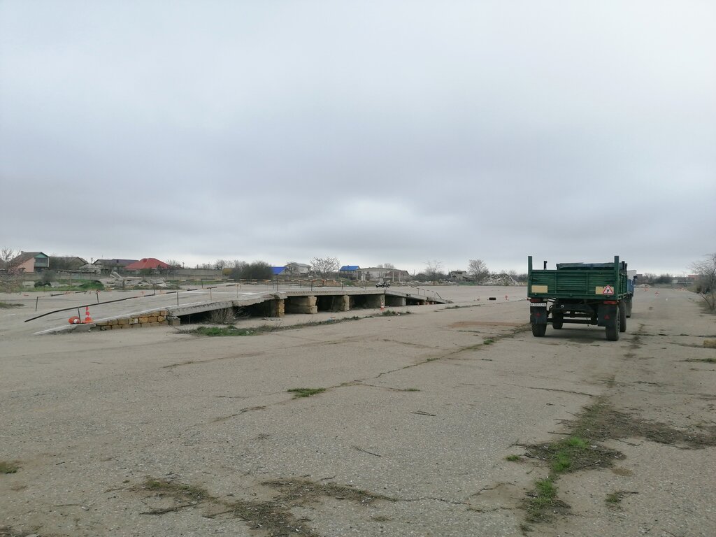 Ehliyet sınav alanı Площадка для вождения, Yevpatorya, foto