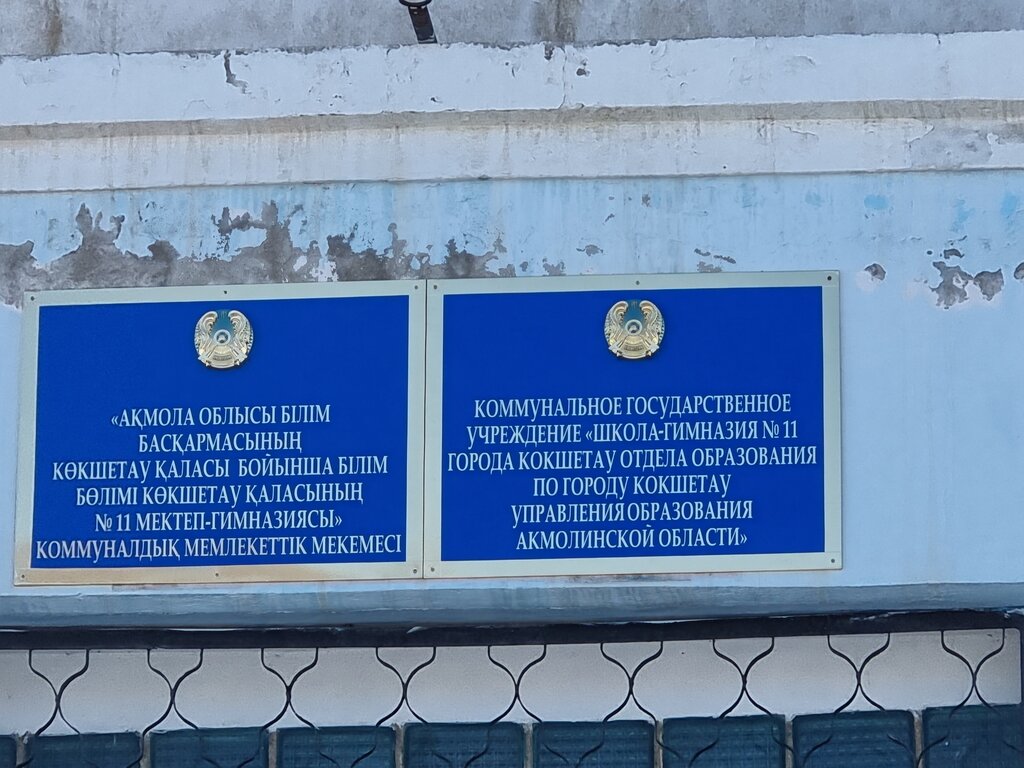 Fen lisesi, sosyal bilimler lisesi Gymnasium School No. 11, Kökşetav, foto
