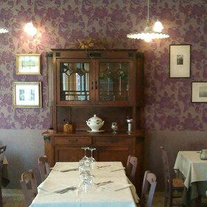 Trattoria La Rustica (Abruzzo, L'Aquila, Via Massimo D' Azeglio, 26), restoran  Ravenna'dan