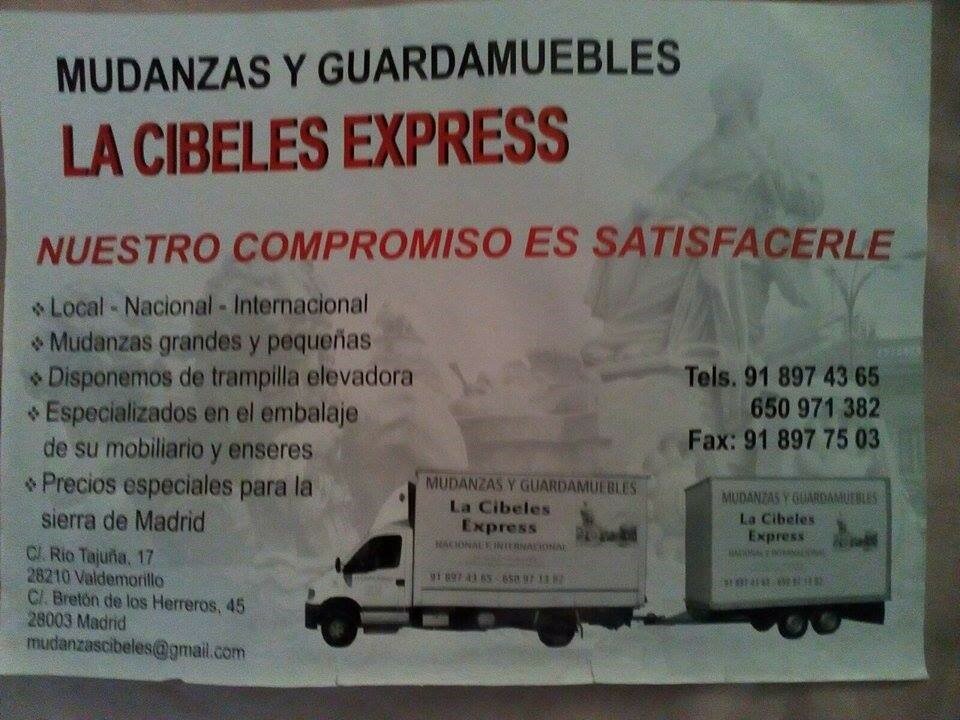 Evden eve nakliye Mudanzas y Guardamuebles La Cibeles Express, Madrid, foto