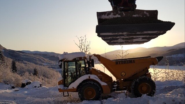 i̇nşaat firmaları A Johnsen Maskin, Troms, foto