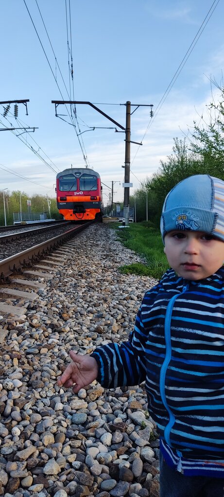 Tren istasyonu Остановочный пункт 1482 километр, Krasnodarski krayı, foto