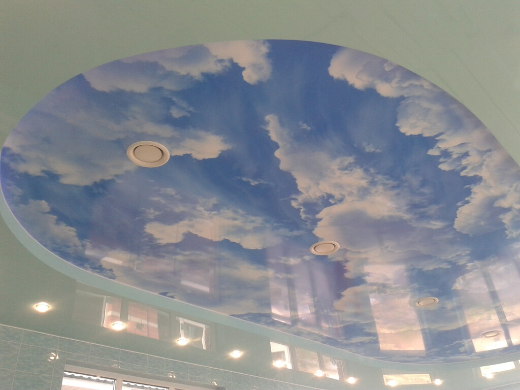 Tavan sistemleri Empire of stretch ceilings, Moskova ve Moskovskaya oblastı, foto