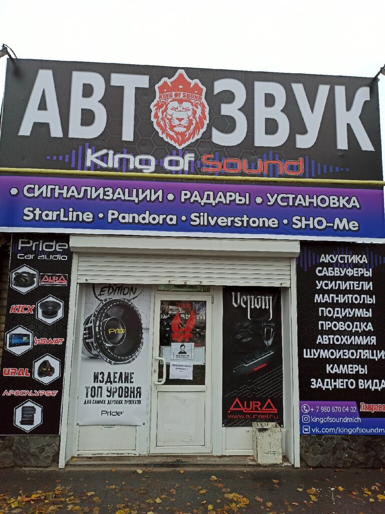 Oto ses sistemleri King of Sound, Miçurinsk, foto