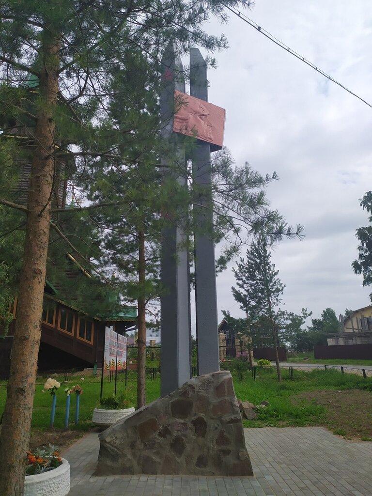 Anıt, heykel Воинам Великой Отечественной и гражданской войны, Vologodskaya oblastı, foto