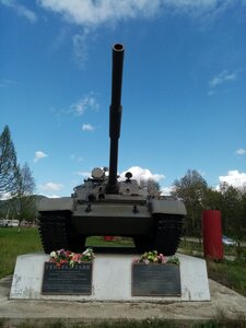 Teknoloji anıtı Генерал-танк, Zakamensk, foto