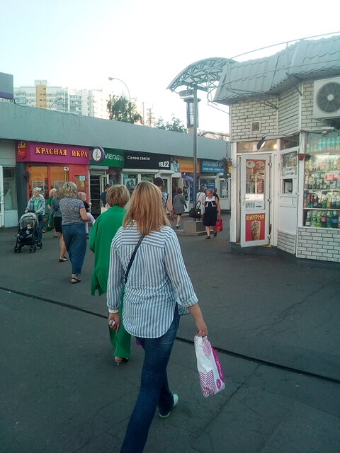 Balık ve deniz ürünleri Magazin Krasnaya ikra, Moskova, foto