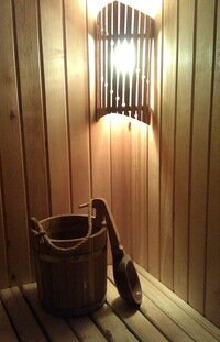 Saunalar Sauna na drovakh, Sumi, foto