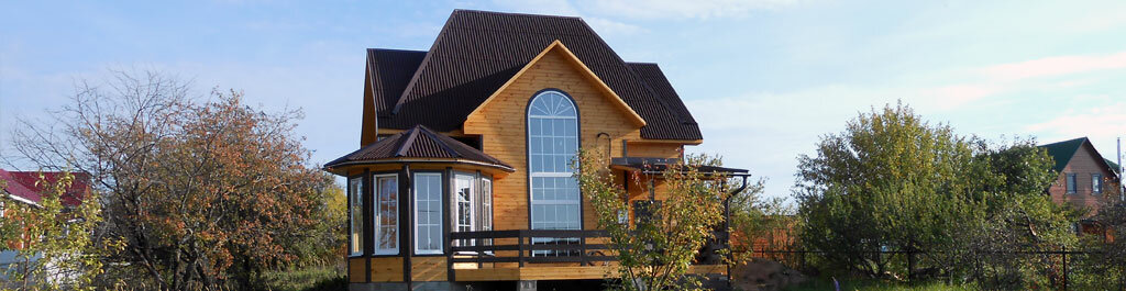 Yazlık ev inşaatı Kompaniya Dachi-Domiki, Yaroslavskaya oblastı, foto