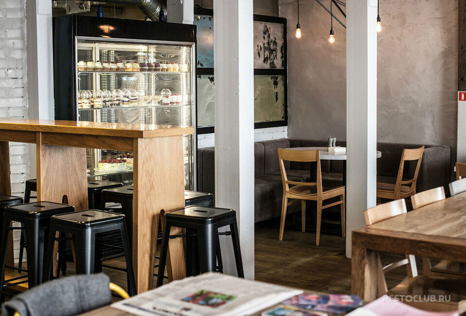 Restoran Breakfast Club, Moskova, foto